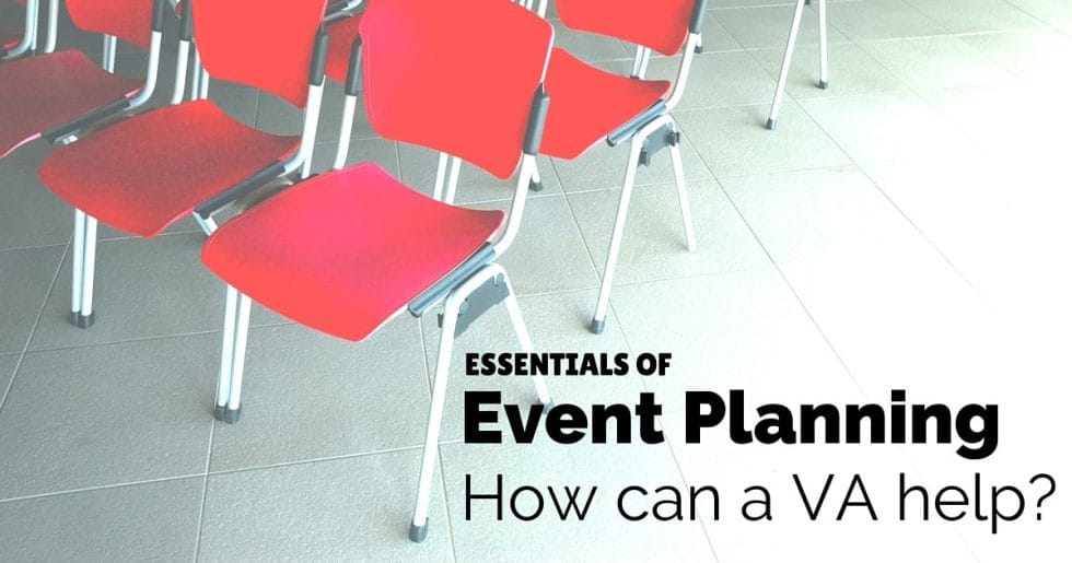 Essentials of event planning - how VAs can help